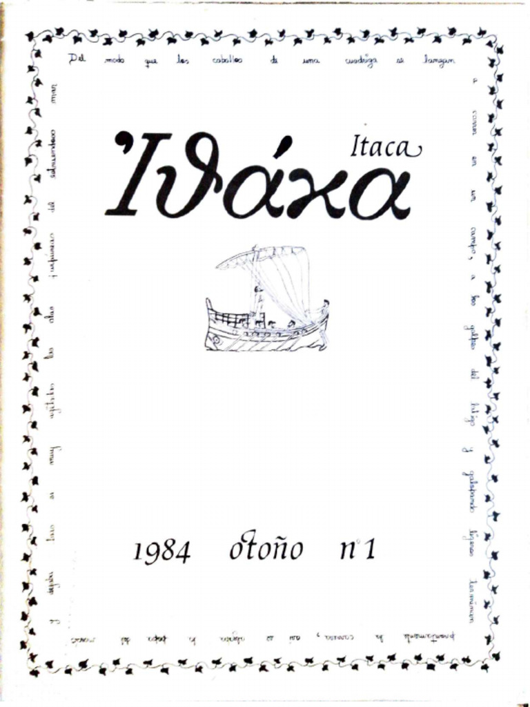 Revista Itaca Num. 1 | PDF
