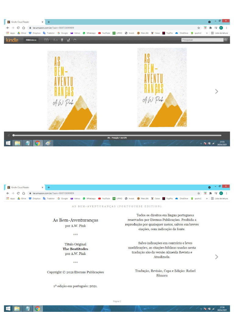 As Bem-Aventuranças - A. W. Pink | PDF