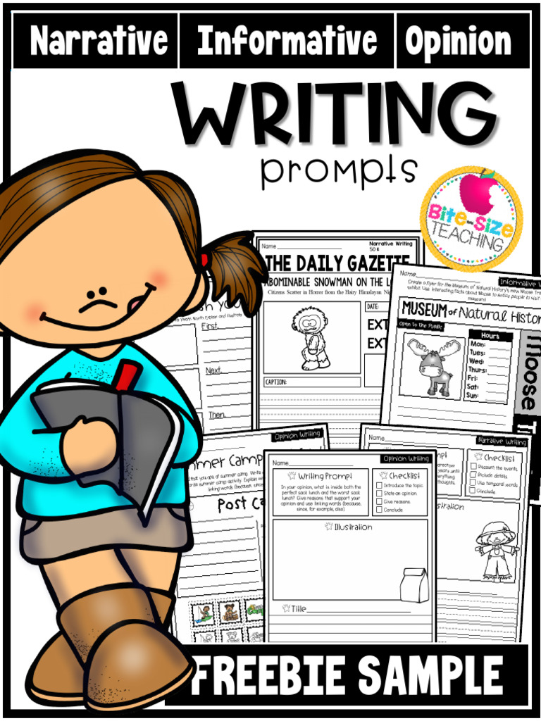 Writing Prompts for Teachers | PDF | Language Arts & Discipline ...