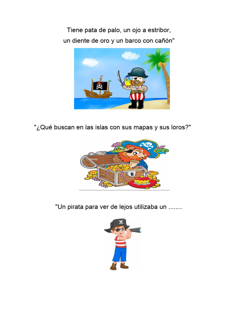 Adivinanzas de Piratas | PDF