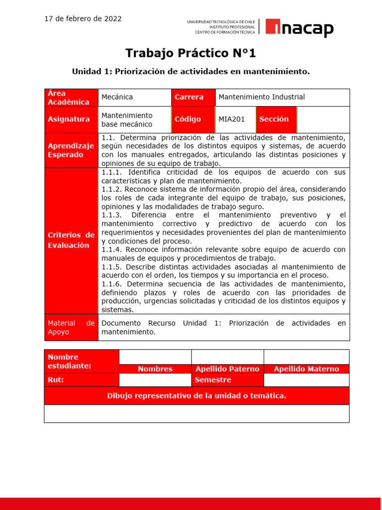 MFC401 U1 TP1 | PDF | Bomba | Business