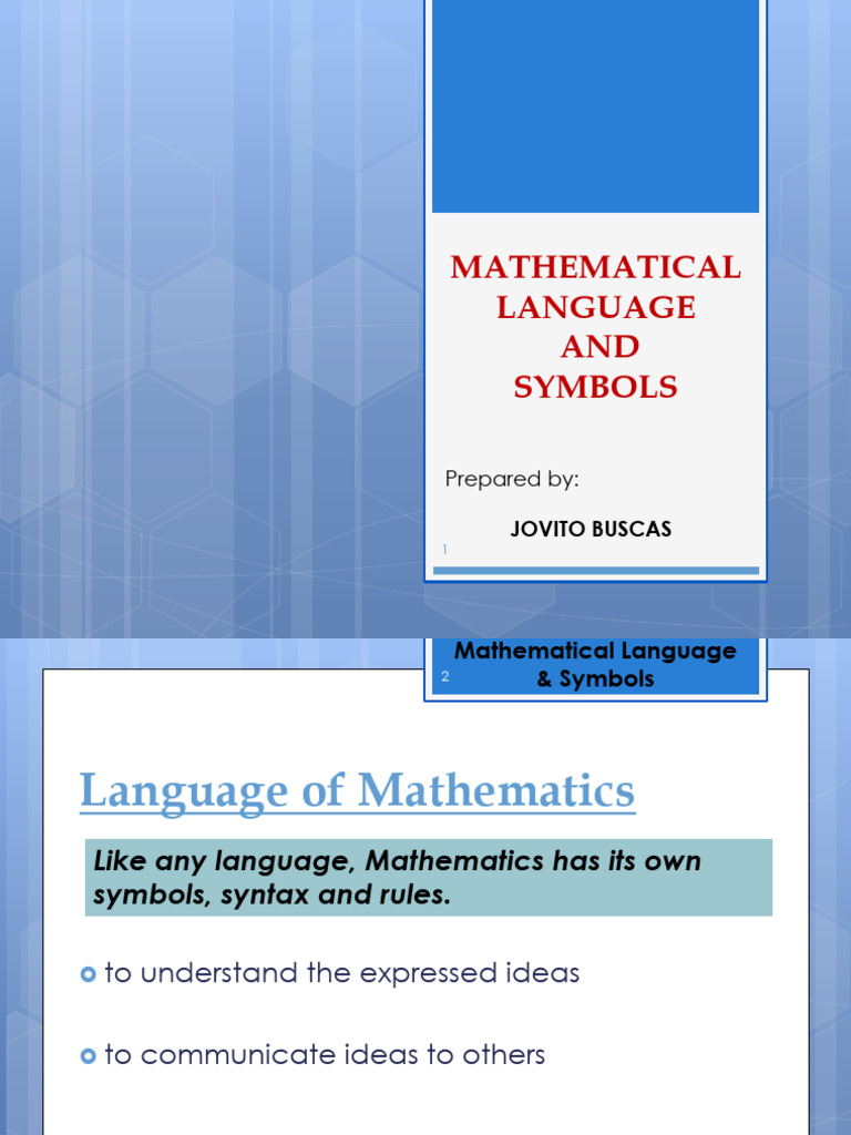 Chapter-2-MATHEMATICAL-LAng | PDF | Set (Mathematics) | Function (Mathematics)
