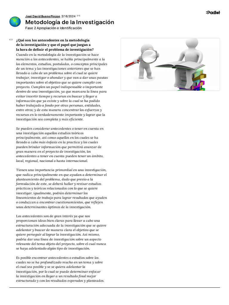 Fase 2 Met Inv PDF | PDF | Paradigma | Teoría