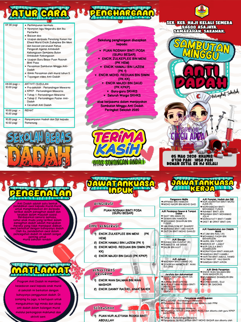 Buku Program Anti Dadah | PDF