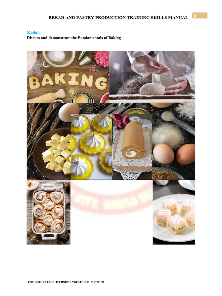 BPP Module | PDF | Flour | Baking