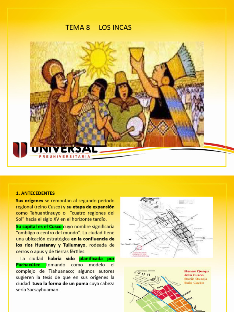 Los Incas | PDF | Imperio Inca | Andes