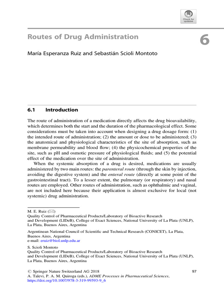 Drug Administration Routes Explained | PDF | Intravenous Therapy ...