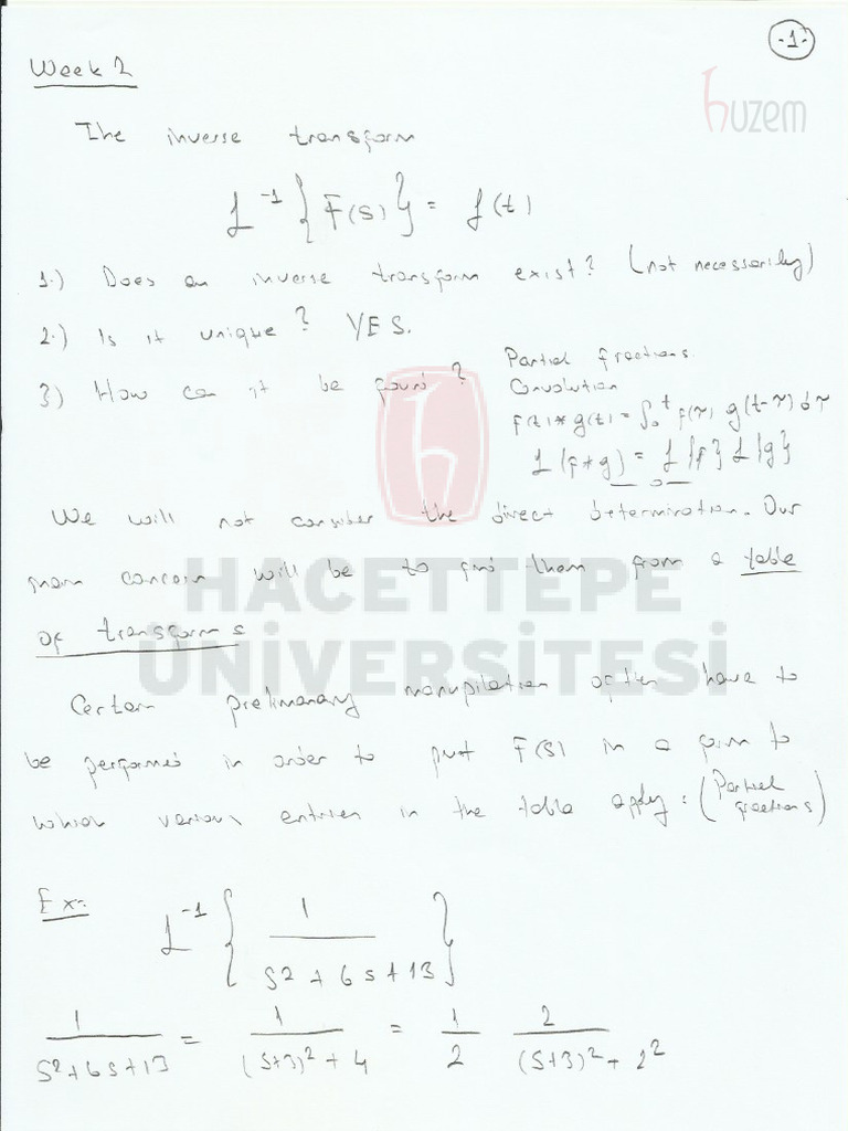 Lecturenotes 2 | PDF