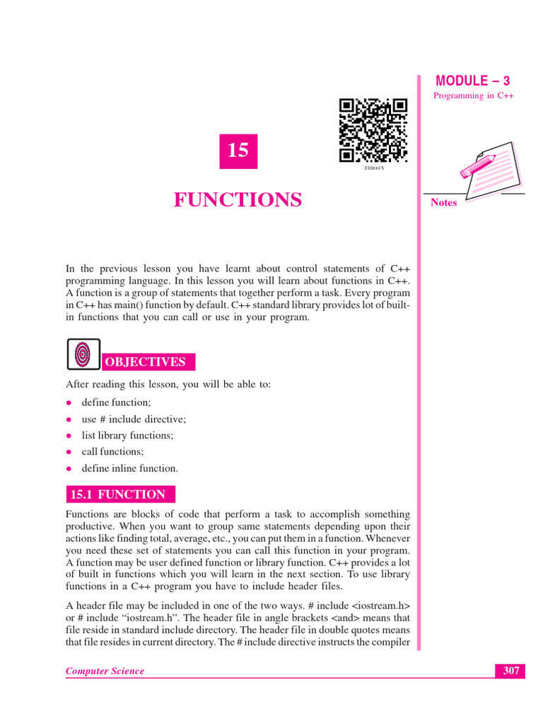 Lesson 15 | PDF | Computer Programming | Computing