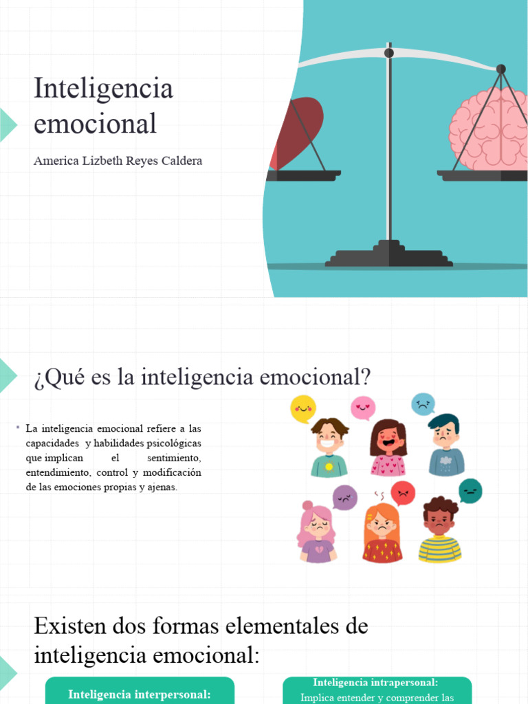 Inteligencia Emocional | PDF | Las emociones | Inteligencia emocional