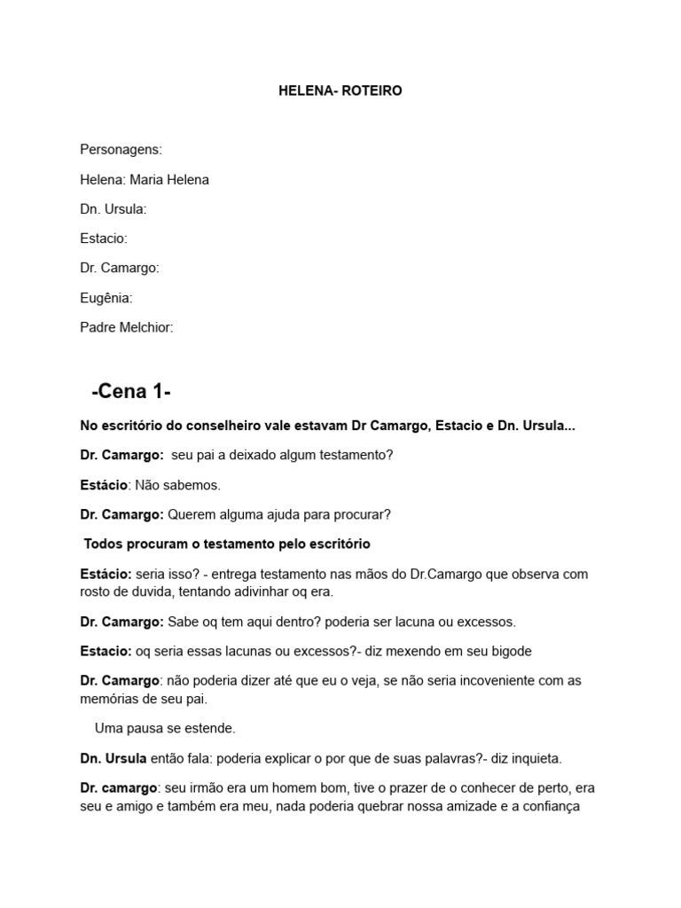 Descobertas e Segredos de Helena | PDF