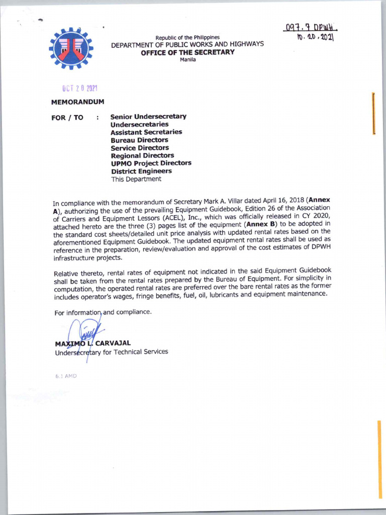 Equipment Rental Rates | PDF