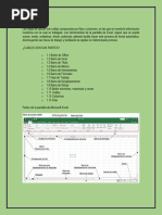 Elementos Que Integran La Pantalla de Excel | PDF | Microsoft Excel | Hoja de cálculo
