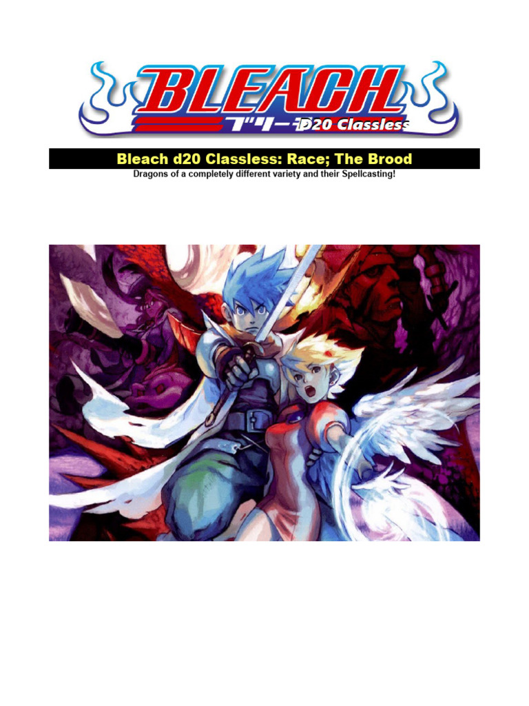 Bleach d20 Classless Race - The Brood | PDF