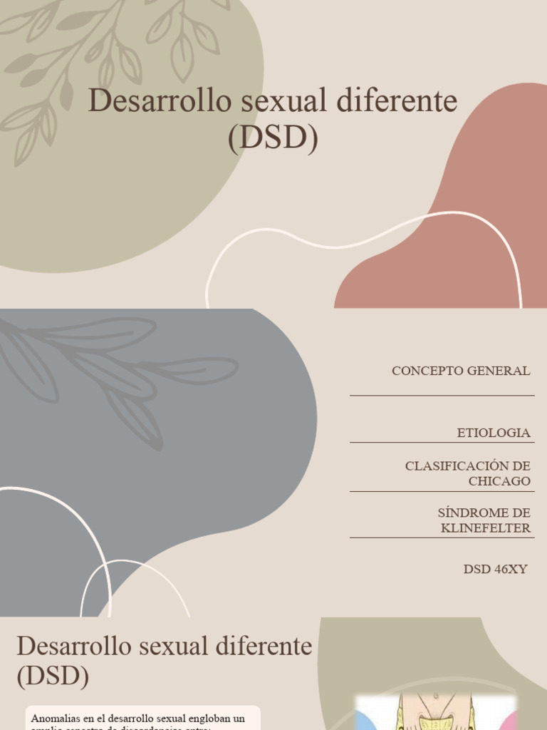 Desarrollo Sexual Diferente (DSD) | PDF | Intersexual | Sexo