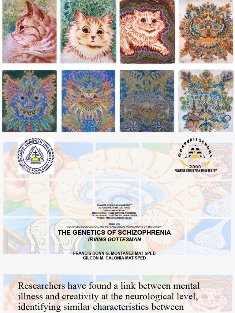 Genetics of Schizophrenia | PDF | Schizophrenia | Psychosis