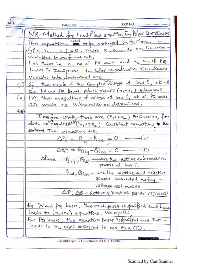 18ee71 Load Flow Mod 3 | PDF