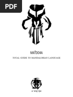 Mando'a Language Dictionary | PDF | Jedi