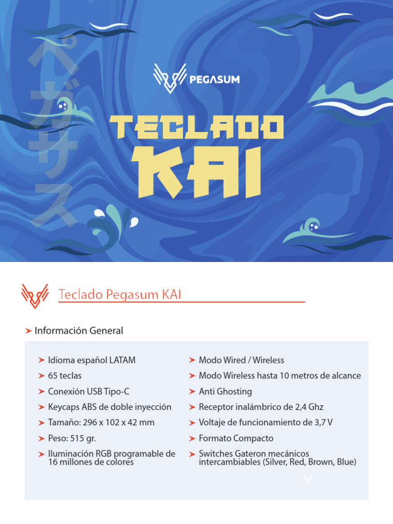 Manual Teclado KAI | PDF | Tecnología de información y comunicaciones ...