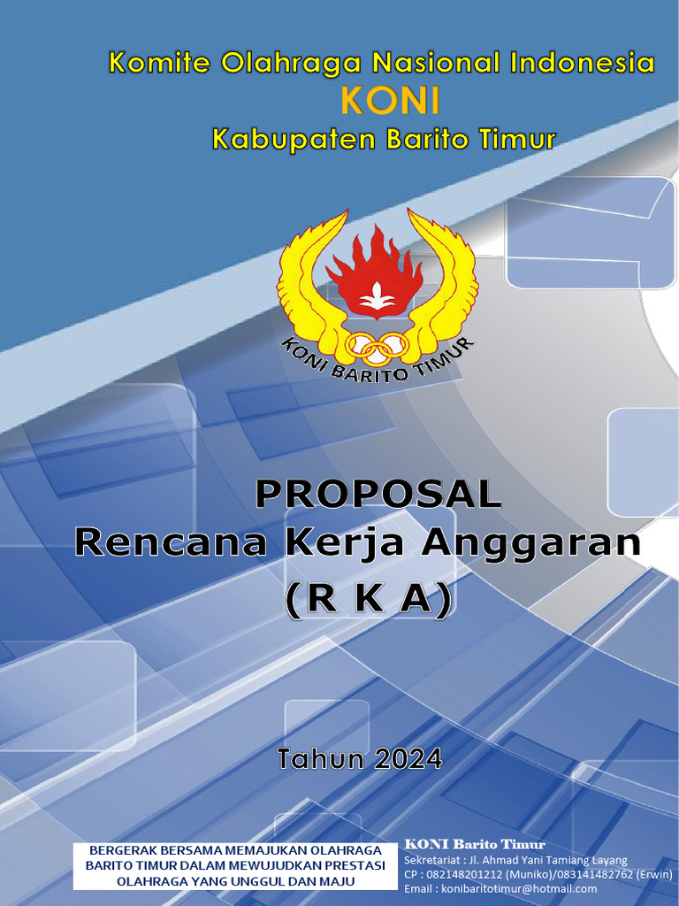 Proposal HIbah KONI 2024 | PDF
