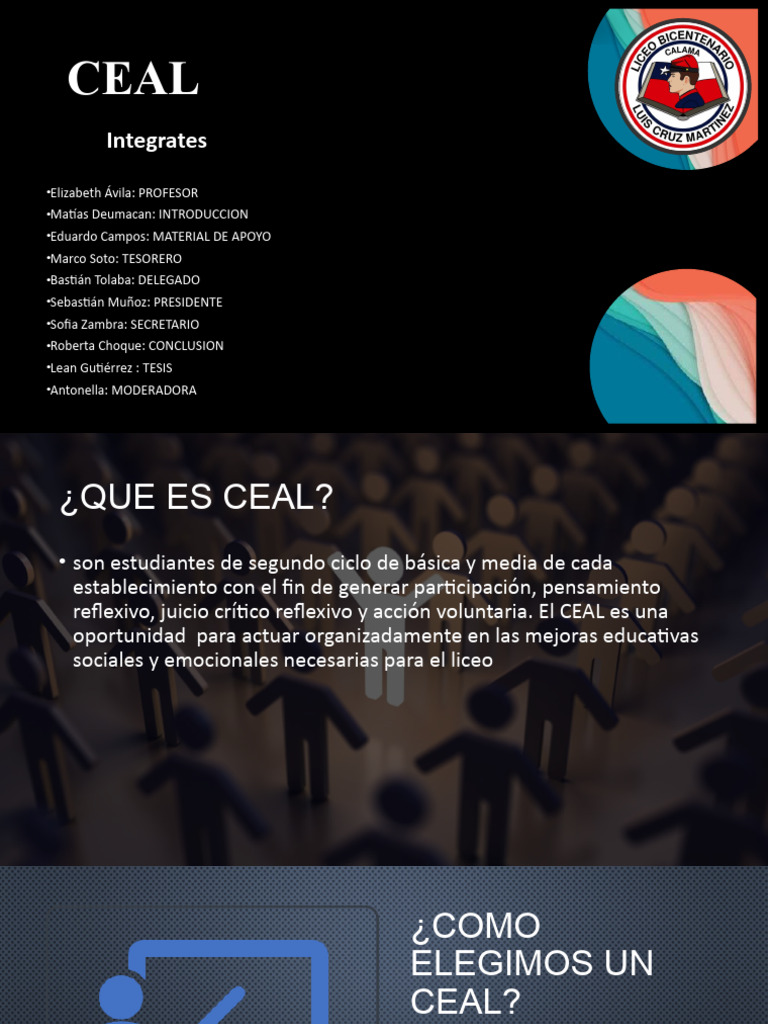 ¿Qué es el CEAL y su función? | PDF | Estudiantes
