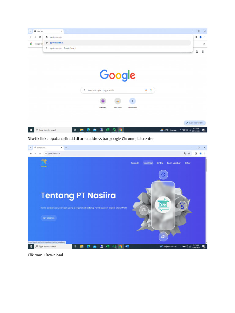 Panduan Instalasi Ppob Nasiira | PDF