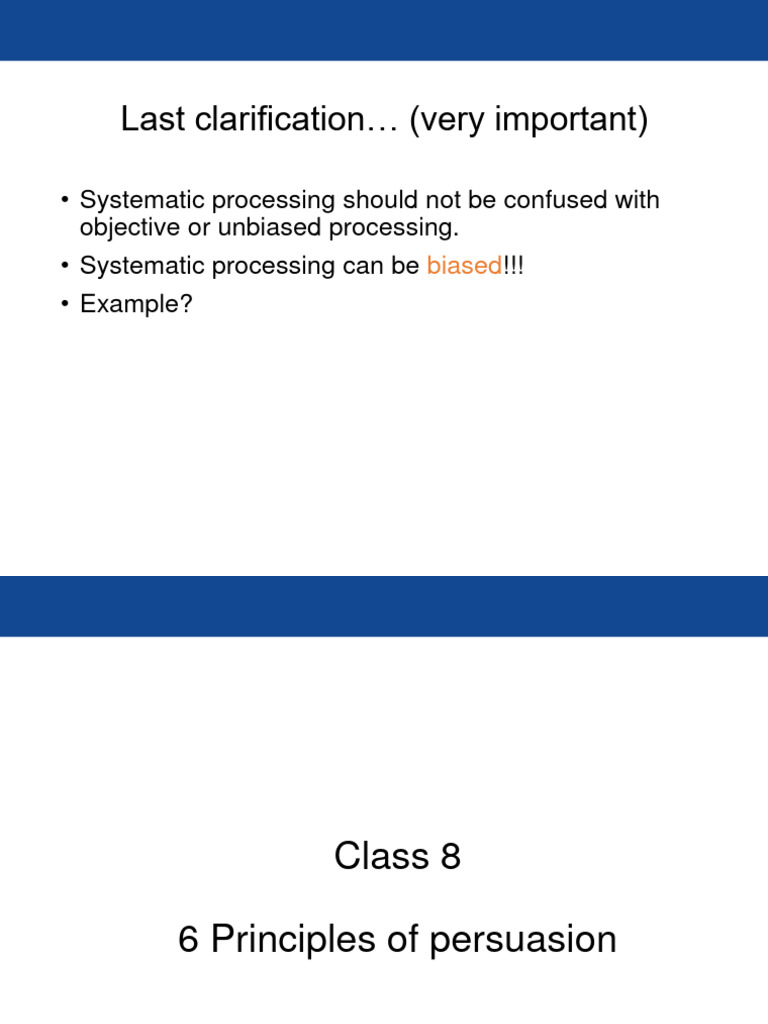 Class 8 - 6 Principles of Persuasion | PDF | Persuasion | Credibility
