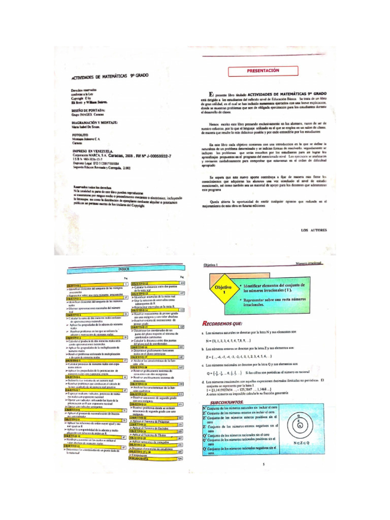 Libro de Matematicas | PDF