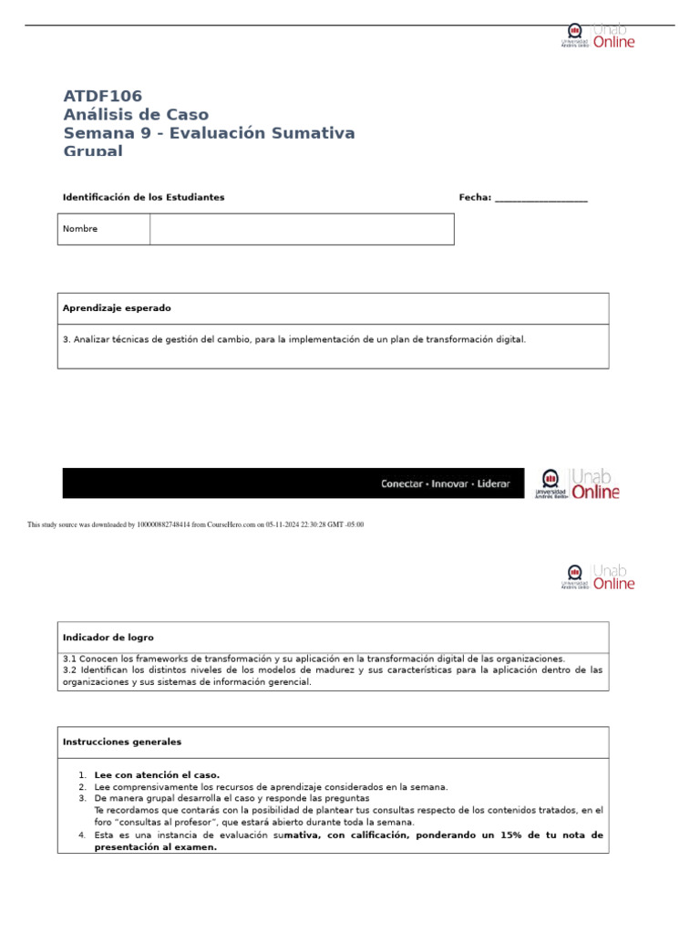 ATDF106 s9 Entregable 7 | PDF | Oracle Corporation | Evaluación