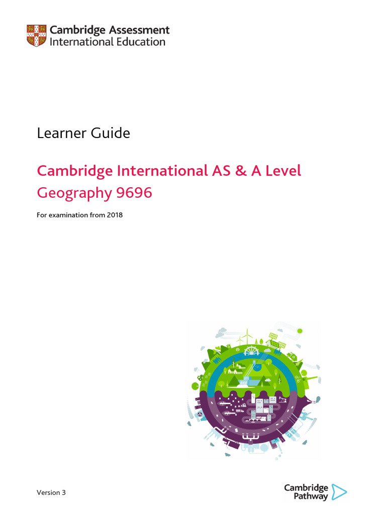 9696 Learner Guide (for Examination From 2018) | PDF | Floodplain | River