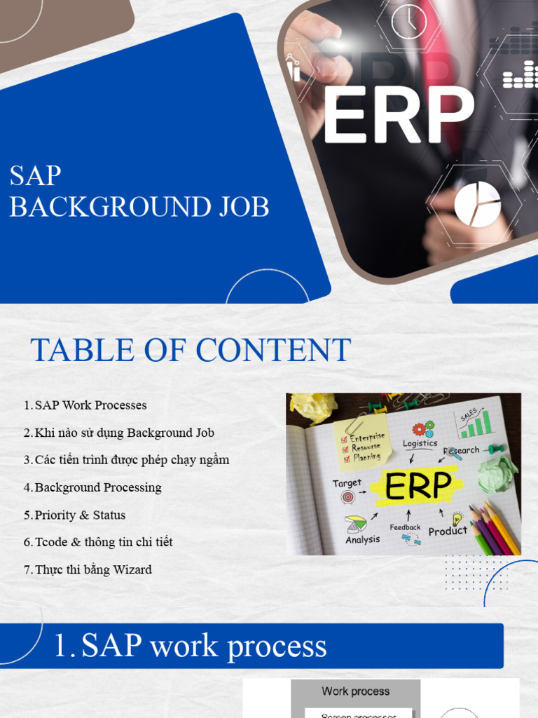 SAP Background Job Seminar | PDF