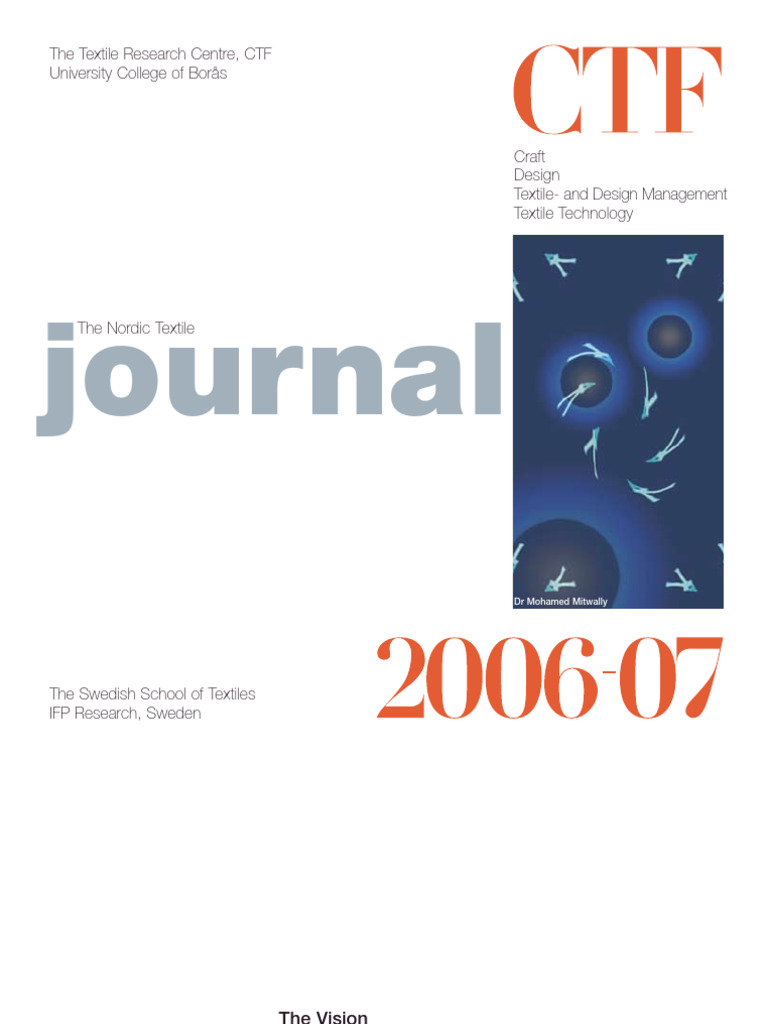 Vision and Goals of Textile Research Centre | PDF | Polymers | E Textiles