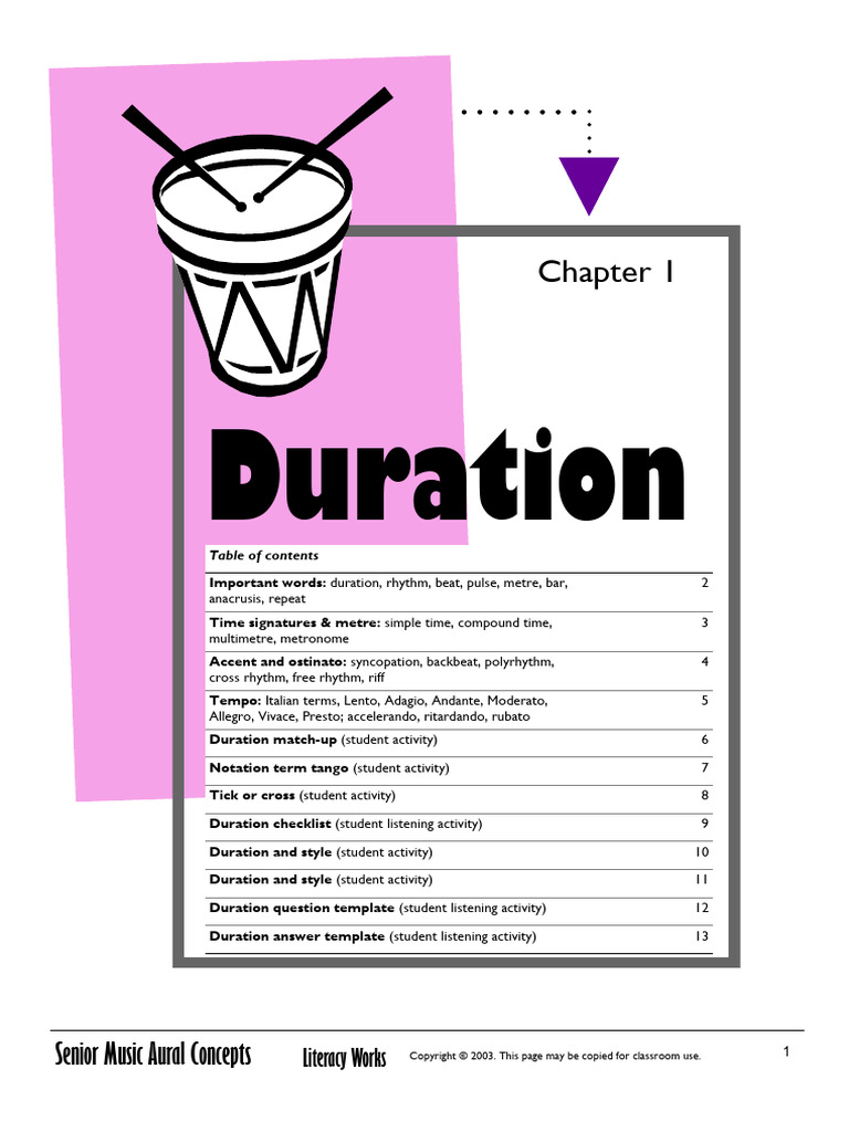 Concepts of Music | PDF | Scale (Music) | Tempo