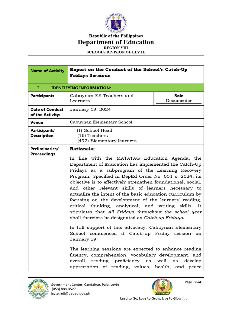 ACR - Form | PDF | Teachers | Human Communication