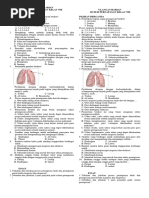Soal Ulangan IPA KELAS 8 SISTEM PERNAFASAN | PDF