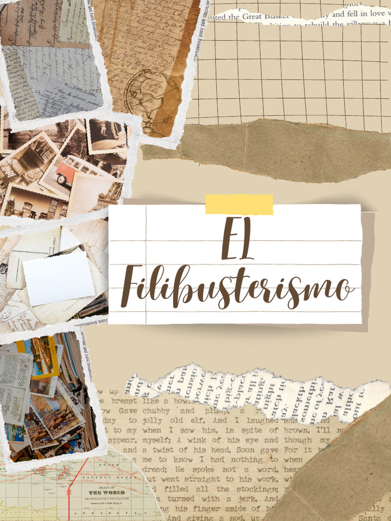 Brown Modern Vintage Flower Paper Border | PDF