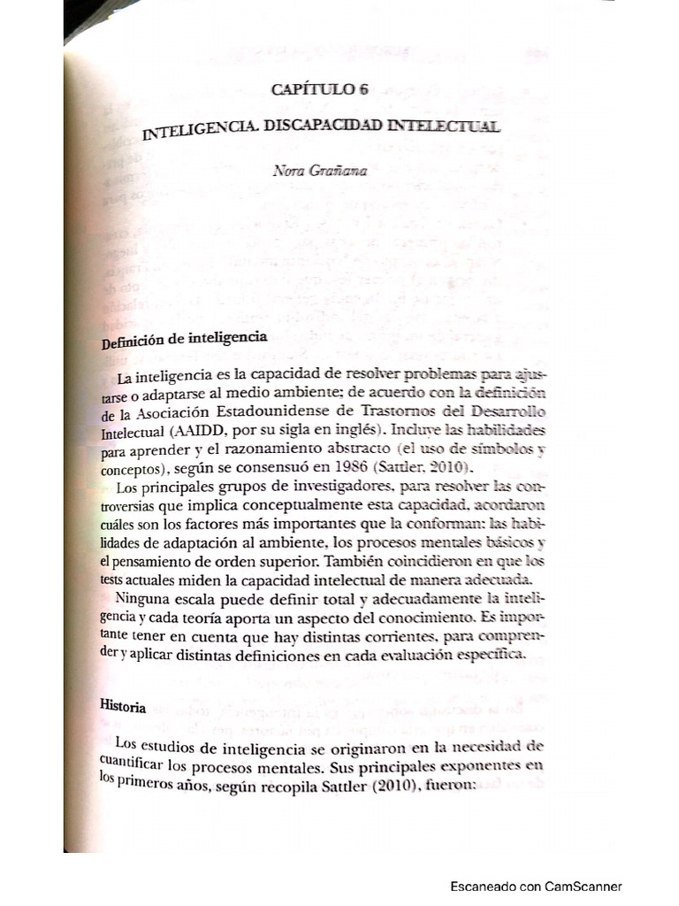 Capítulo 6 Inteligencia Grañana | PDF