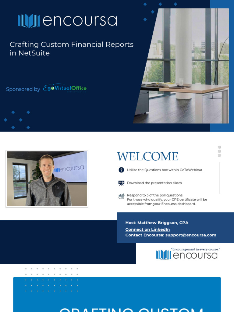 NetSuite Financial Reporting Guide | PDF | Financial Statement | Business