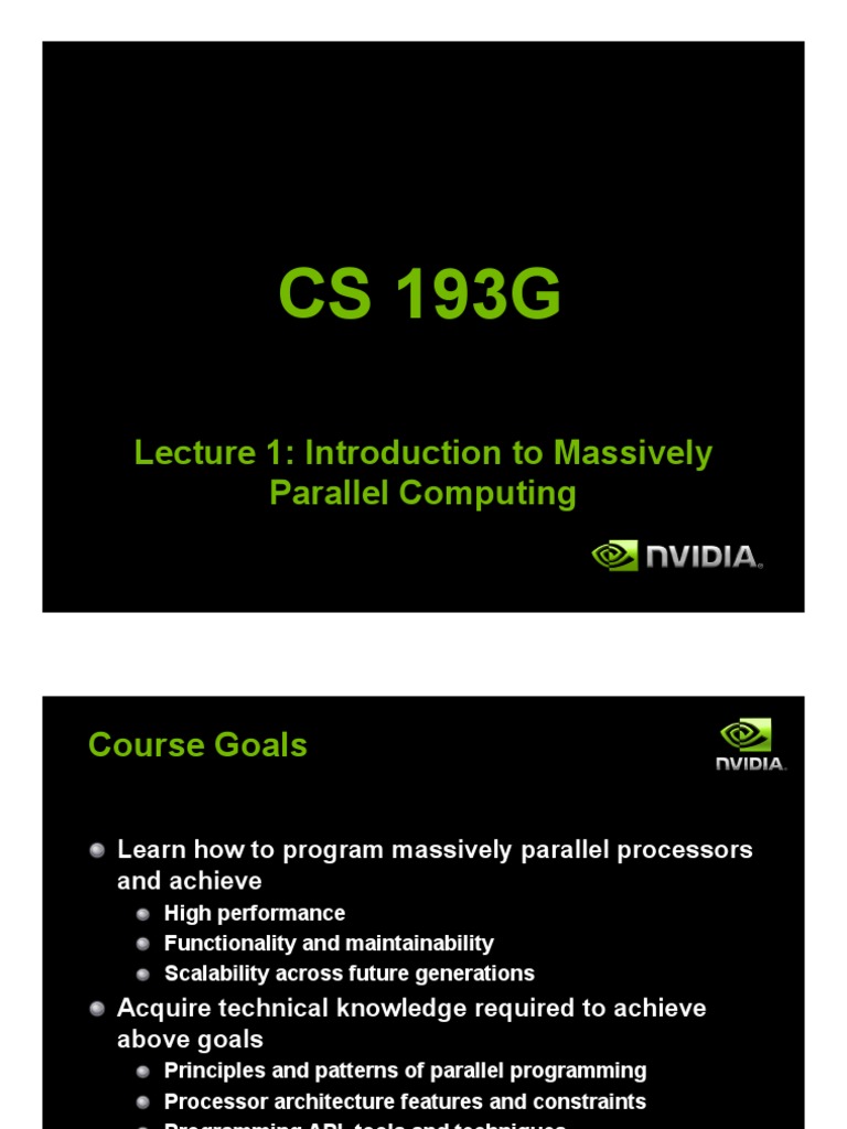 Introduction To Massively Parallel Computing Pdf Thread Computing Parallel Computing