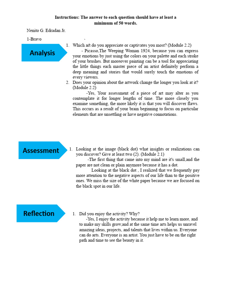 Module 2 Assessment | PDF | Cognition | Cognitive Science