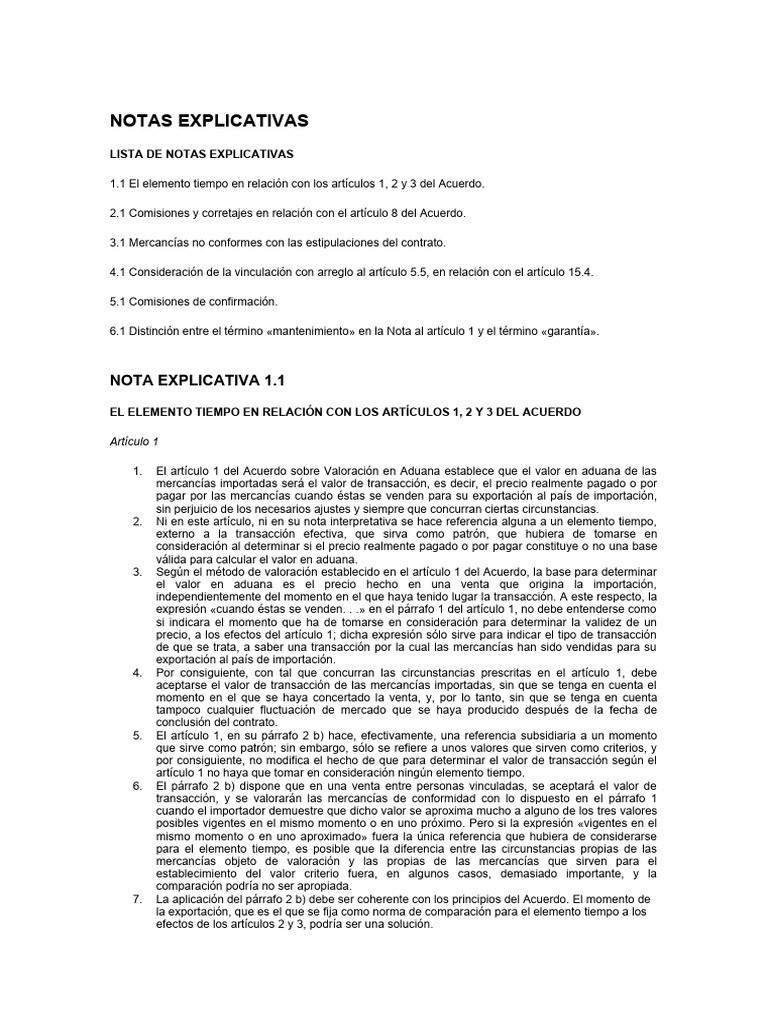 Notas Explicativas | PDF | Bancos | Precios