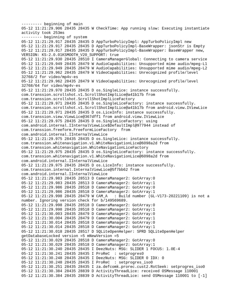 Log Cat 1715493089751 | PDF | System Software | Computing