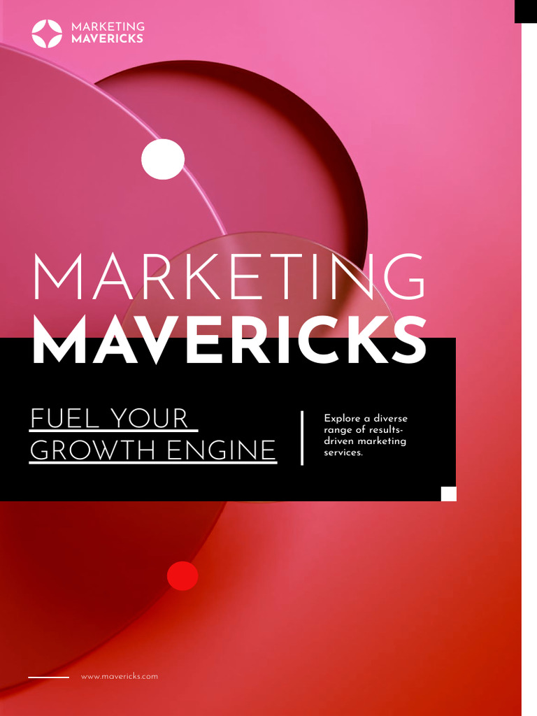 Marketing Services Presentation Catalog Template | PDF