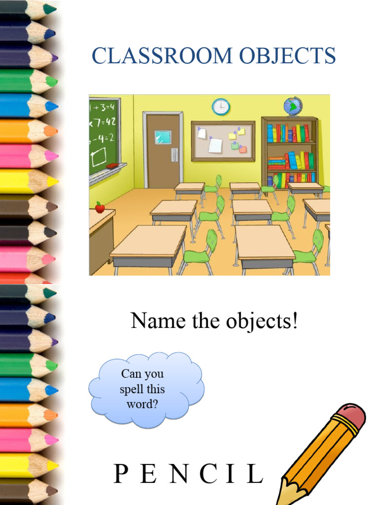 Classroom Objects | PDF