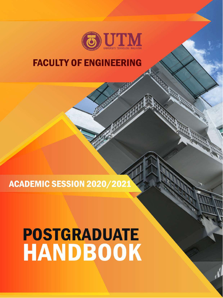 Postgraduate Handbook | PDF | Academic Degree | Engineering