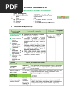 3°-4°-5° Sesión de Aprendizaje 1-Sem.1-El Peru Lee | PDF