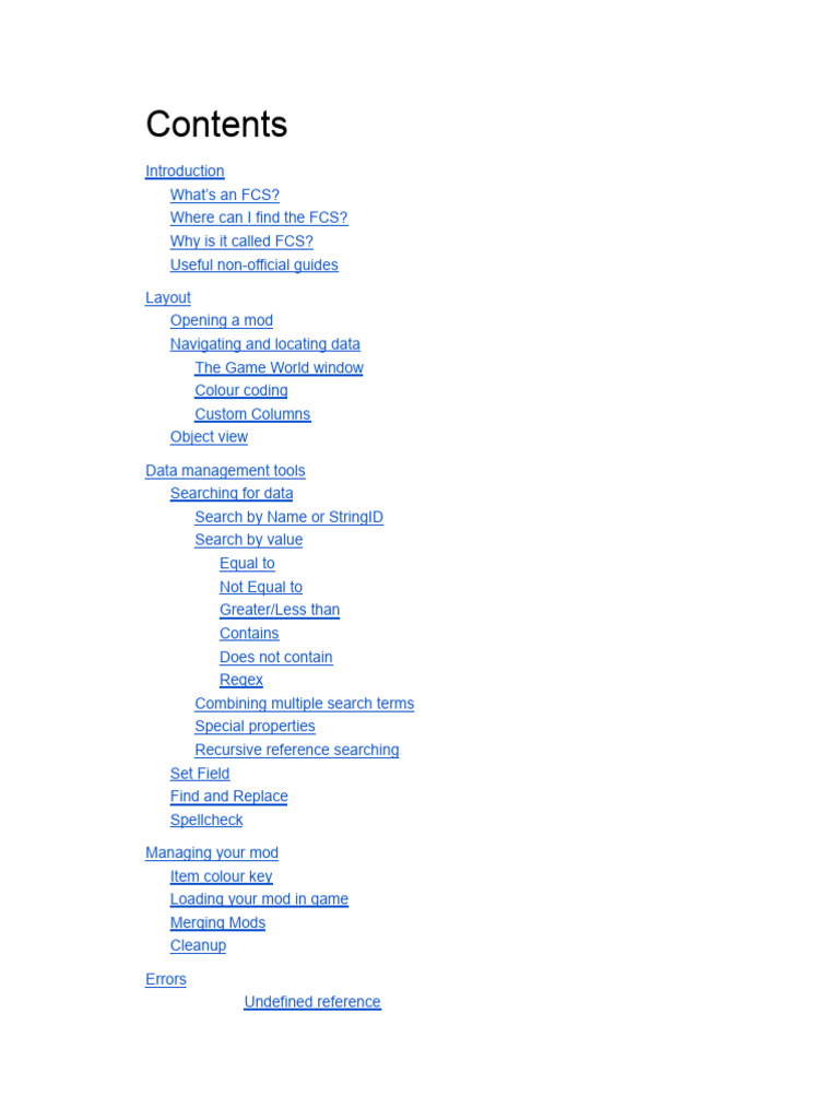 Using The FCS | PDF | Menu (Computing) | Software