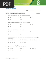 Class7th Sequence and Functions | PDF | Function (Mathematics) | Algebra