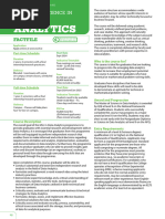 Omsa Analytics Curriculum Gridpdf | PDF | Analytics | Machine Learning