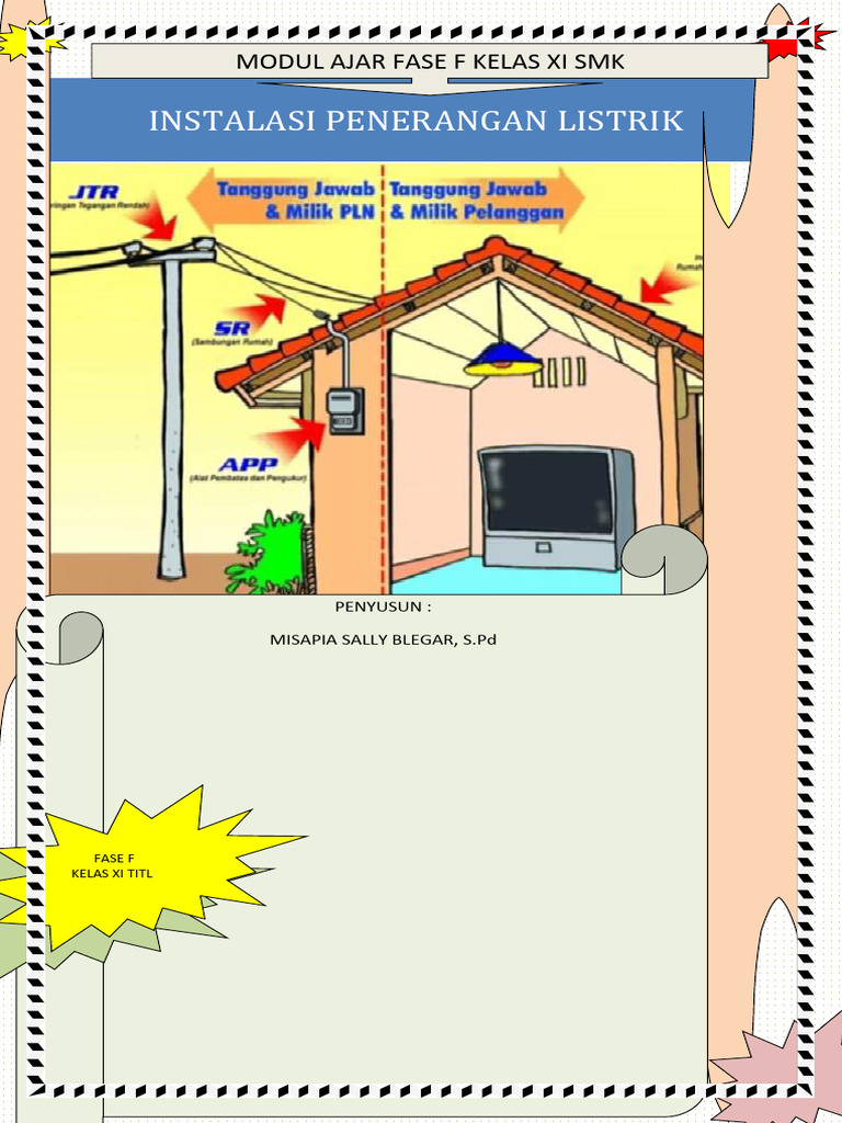 Modul Ajar Instalasi Penerangan Listrik Mis | PDF